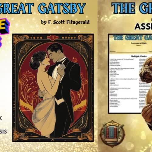 THE GREAT GATSBY by F. Scott Fitzgerald * Unit Curriculum Novel Study ...