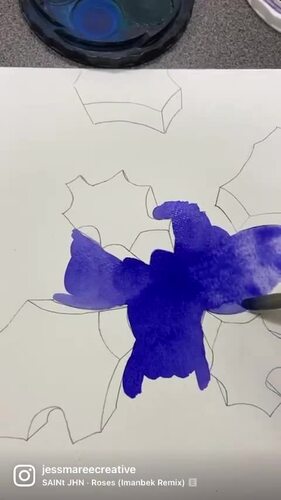 Linear Perspective Task - Creative Floating Pieces by JessMareeCreative