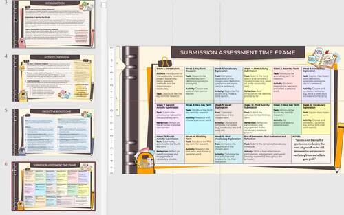 Vocabulary Journal Notebook 3, Vocabulary Template, Vocabulary builder,