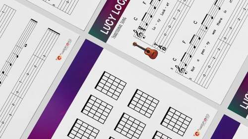 Lucy Locket - Traditional Song | Easy-to-Play Guitar Sheet Music by ...