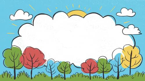 Hand-Drawn Animated Background by PrintableBoutiStudio | TPT