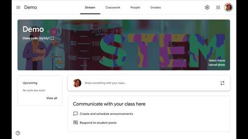 ANIMATED Google Classroom™ Banners Headers | STEM by Teaching Literacy