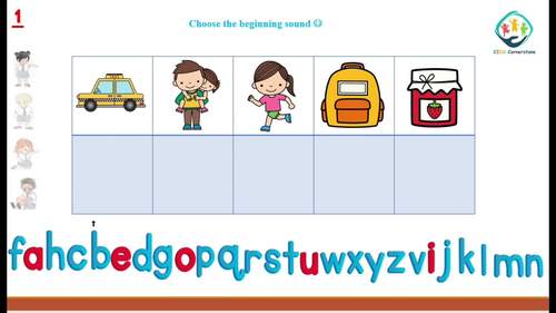 Beginning Sound! (Computer Game) by Kids Cornerstone | TpT