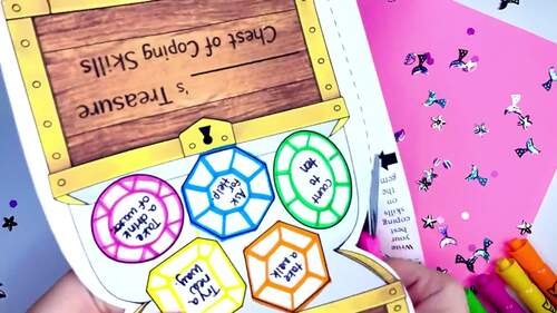 Treasure Chest of Coping Skills (A Fun, SEL Activity for Emotional ...