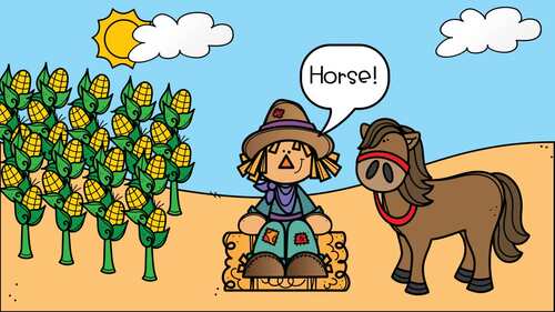 Scarecrow's Guess My Farm Friend | Interactive Slide Show | Early ...