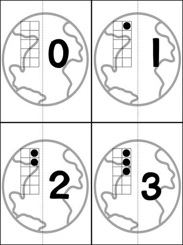 Earth Day! 7 Math Centers for Counting & Cardinality! Count & Recognize ...