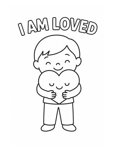 Positive Affirmations Coloring Pages for Kids | SEL Confidence Activities
