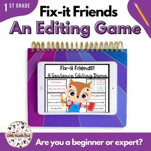 Sentence Editing | First Grade | Elementary School by Humble Bird