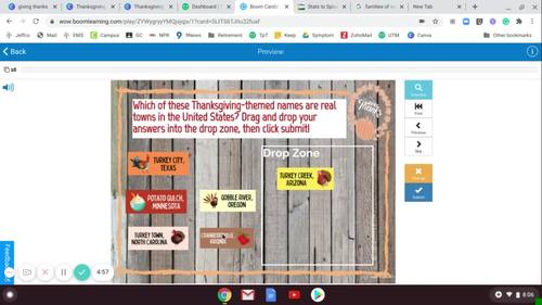 Thanksgiving Facts and Trivia Boom Cards™ Digital Task Cards | TPT