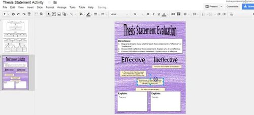 Literary Analysis Paragraph Writing Activity | TPT
