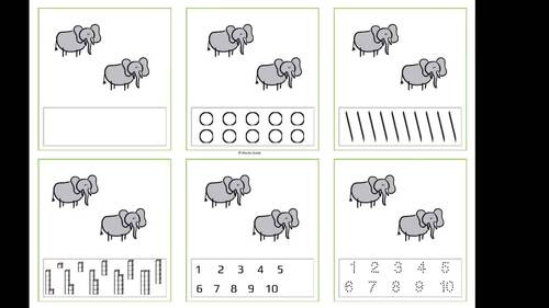 Basic Math Skills Number Flash Task Cards by Words Aside | TPT