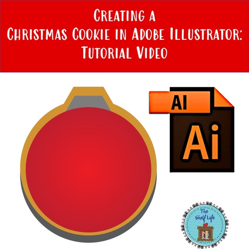 How To Create a Christmas Cookie Clip Art in Adobe Illustrator | TPT