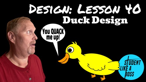 STEAM Duck Design: Digital Art Google Drawings Lessons and Tech Sub Plans