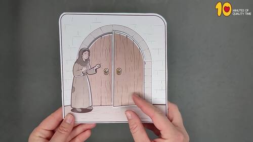 The Parable of the Persistent Widow Craft by 10 Minutes of Quality Time