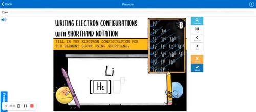 Chemistry Boom™ Cards: Writing Electron Configurations with Shorthand ...