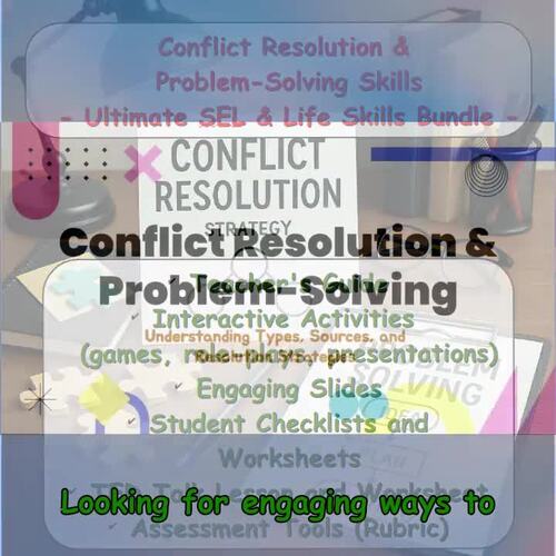 Conflict Resolution & Problem-Solving Skills – Ultimate SEL & Life ...