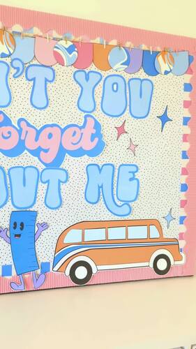 Retro End of Year Bulletin Board and Summer Student Activities | TPT