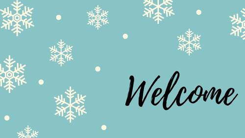 Editable Winter Canvas Buttons by Miss Page | Teachers Pay Teachers