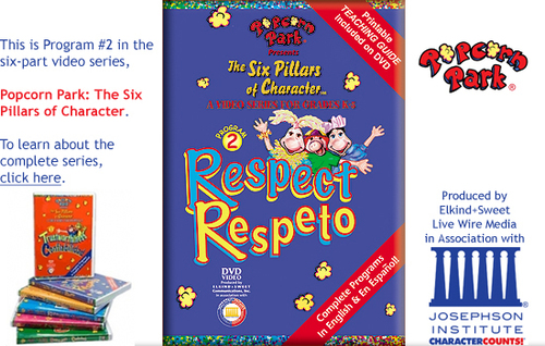 The Six Pillars of Character - Respect (video + teacher's guide)