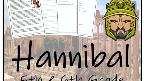 Hannibal Close Reading Comprehension Activity | 5th Grade & 6th Grade