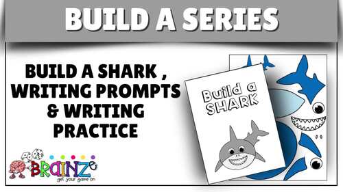 Build-a-Shark Craft & Writing Activity | Ocean Theme Craft | Letter S
