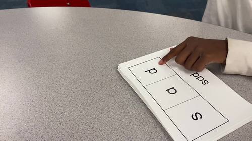 Segmenting Word Cards Level A CVC Complete Set by Borges' Best | TPT