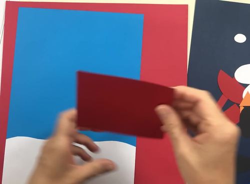 Christmas Elementary Art Lesson Plan - Shape Penguin by Kerry Daley