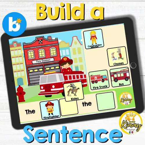 Community Helper Build a Sentence by Teacher Kimmy | TPT