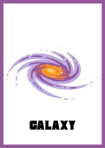 Space and the Solar System Vocabulary Flash Cards by TANDPSTUDIO