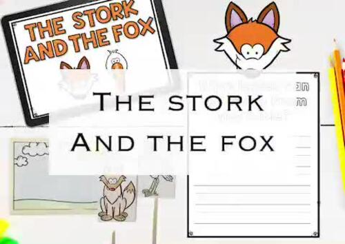 The fox and the stork Fable Reading Comprehension Activities by Ms Herraiz