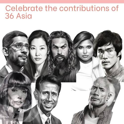 Asian American and Pacific Islander Heritage Month Clipart For AAPI Month