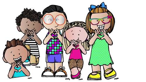 Melonheadz Addicts July 2023 clip art heart hands clip art MINI | TPT