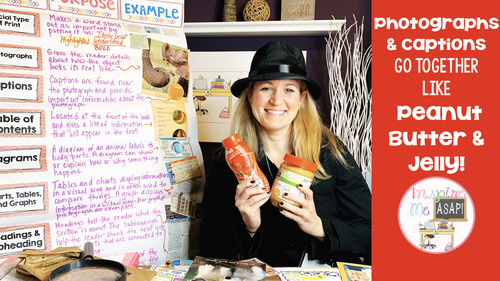 Teaching Non-Fiction Text Features: Photographs and Captions by Inspire ...