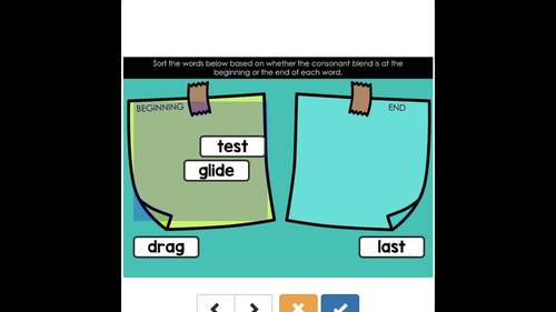 Boom Cards™ Consonant Blends R, L, S by Bonnie Hannigan - Miss H 2nd