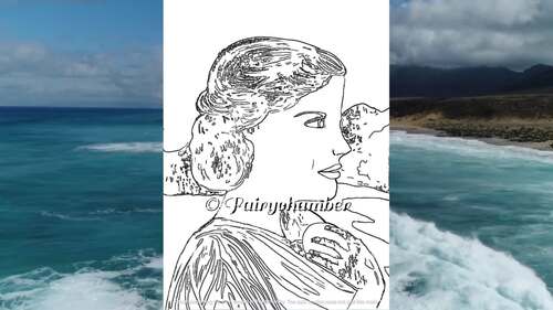 Goddess Persephone Coloring Page Greek Mythology And Legends! by ...