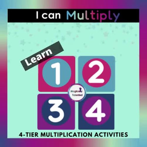 Step 1-I Can LEARN to Multiply! by Magically Talented | TpT