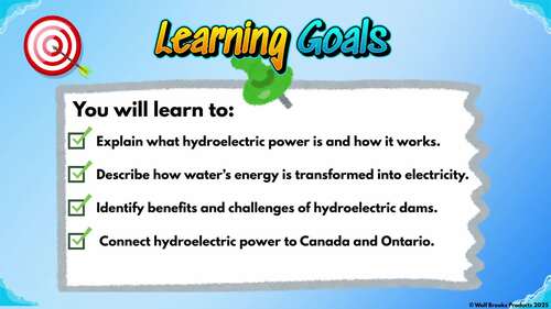 Grade 7 Ontario: Heat in the Environment: Hydro Power-Renewable Energy.