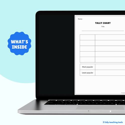 Editable Blank Graph Templates | Tally, Pictograph, Bar, Line and Pie ...