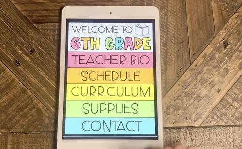 Back to School Flipbook (Distance Learning) by Swain in the Middle