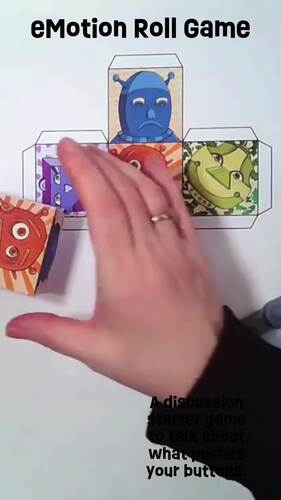 eMotional Robot Roll - SEL Discussion Starter Game with Augmented Reality