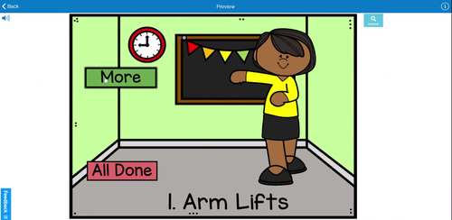 School Theme Movement Brain Break Exercise Digital Boom Cards Gross ...