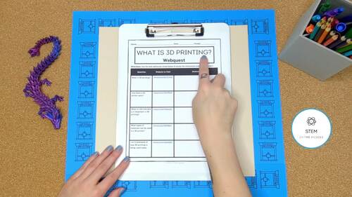 3D Printing STEM Curriculum for CAD Projects, Computer Science, and ...