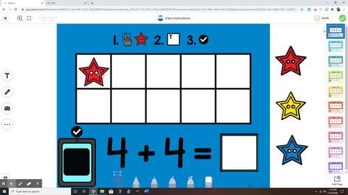 Digital Addition for Seesaw by My Little Pandas | TPT