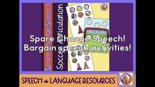 Spare Change Speech: Soccer Articulation by Katrina Bevan | TPT