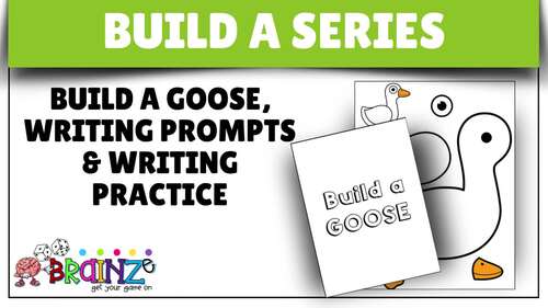 Build a Goose Craft and Writing Pack | Cut-and-Paste + Animal Literacy ...