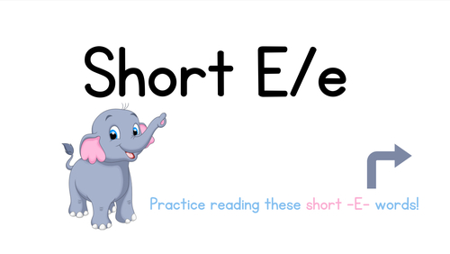 Short -E- “Flashcards”! {Phonics Video & Kahoot! QR Code!} | TPT