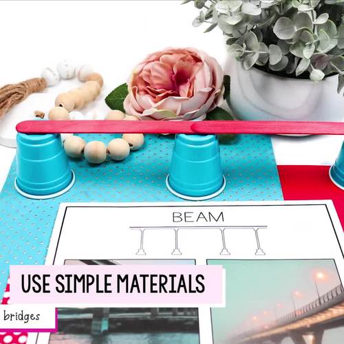 Building Bridges STEM Activity by Turner Tots | TPT