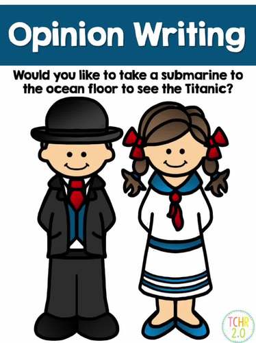 Opinion Writing Titanic by TCHR2.0 | TPT