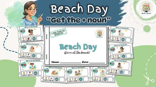 Gestalt Language Processing Models| Mini Book | BEACH |Sentence Strip