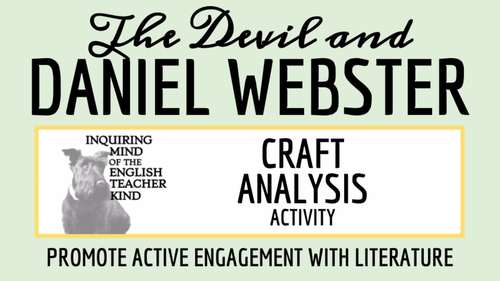 "The Devil and Daniel Webster" by Stephen Vincent Benet Craft Analysis ...